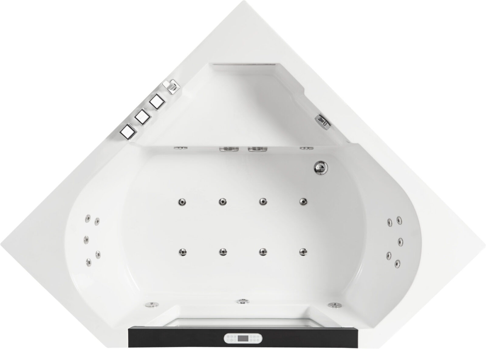 Whirlpool Jetted Bathtub for Two People - AM156 | Perfect Bath Canada
