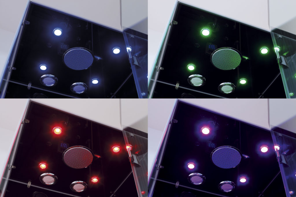 Color LED Light for Steam Generator Kit | Perfect Bath Canada